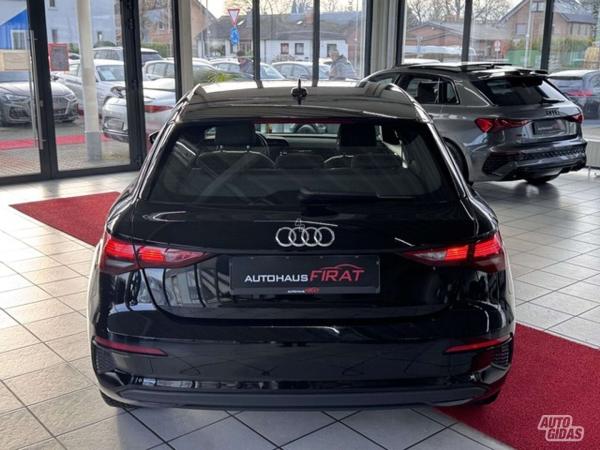 Black Audi A3 2023 in Kaunas, with an engine capacity of 1.00 L and mileage of 51 thousand km for 23216 €, photo 4 on AUTOMOTO.COM.LV