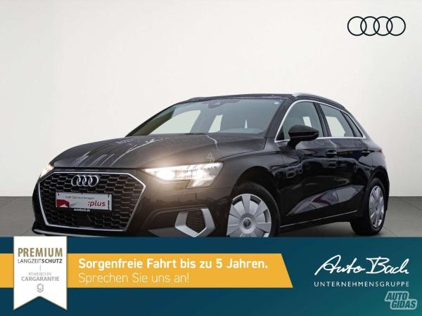 Melns Audi A3 2023 Kauņa, ar dzinēja tilpumu 1.00 L un nobraukumu 37 tūkst. km par 26799 €, foto 2 vietnē AUTOMOTO.COM.LV