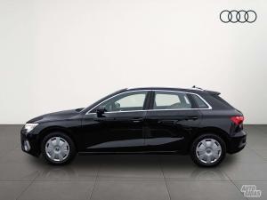 Black Audi A3 2023 in Kaunas, with an engine capacity of 1.00 L and mileage of 37 thousand km for 26799 €, photo 4 on AUTOMOTO.COM.LV