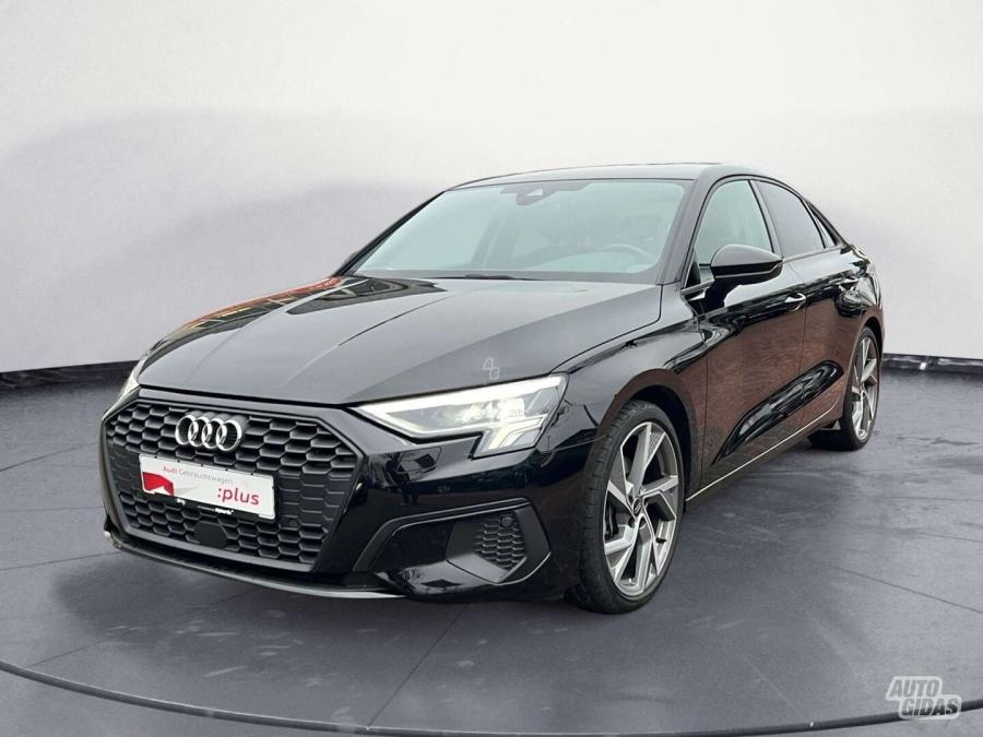 Melns Audi A3 2023 Kauņa, ar dzinēja tilpumu 1.50 L un nobraukumu 43 tūkst. km par 28956 €, foto 2 vietnē AUTOMOTO.COM.LV