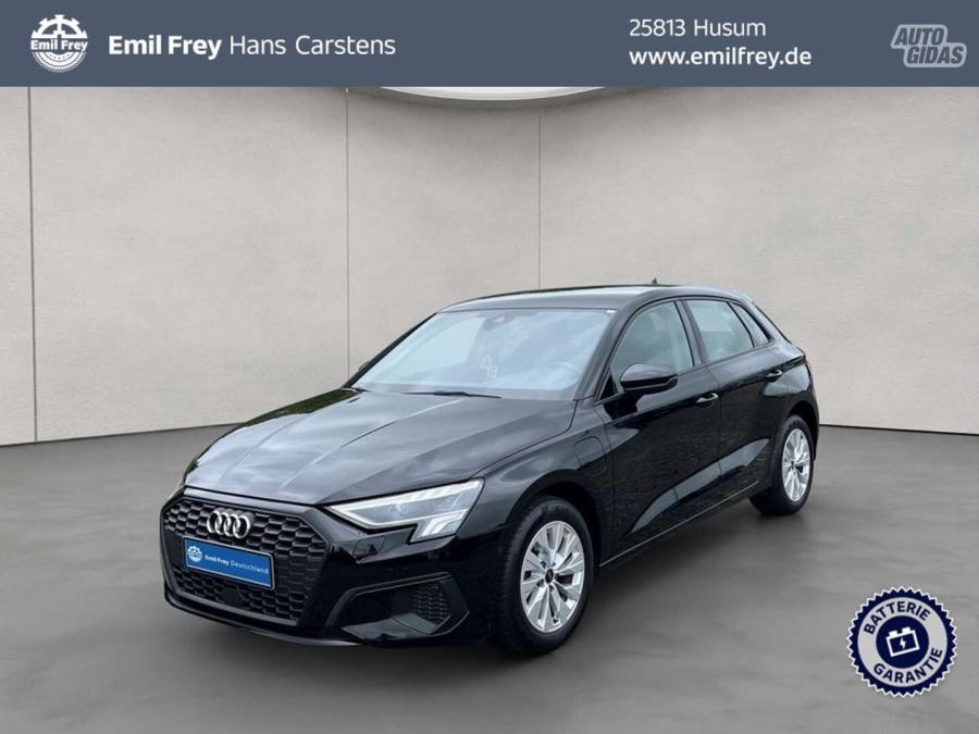 Melns Audi A3 2023 Kauņa, ar dzinēja tilpumu 1.40 L un nobraukumu 55 tūkst. km par 25867 €, foto 1 vietnē AUTOMOTO.COM.LV