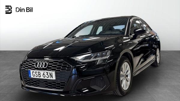 Black Audi A3 2023 in Kaunas, with an engine capacity of 0.00 L and mileage of 47 thousand km for 28241 €, photo 1 on AUTOMOTO.COM.LV