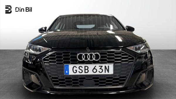 Black Audi A3 2023 in Kaunas, with an engine capacity of 0.00 L and mileage of 47 thousand km for 28241 €, photo 4 on AUTOMOTO.COM.LV