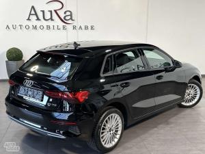 Black Audi A3 2023 in Kaunas, with an engine capacity of 2.00 L and mileage of 46 thousand km for 27539 €, photo 5 on AUTOMOTO.COM.LV