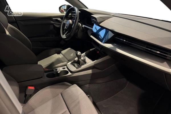Melns Audi A3 2023 Kauņa, ar dzinēja tilpumu 0.00 L un nobraukumu 28 tūkst. km par 25279 €, foto 5 vietnē AUTOMOTO.COM.LV