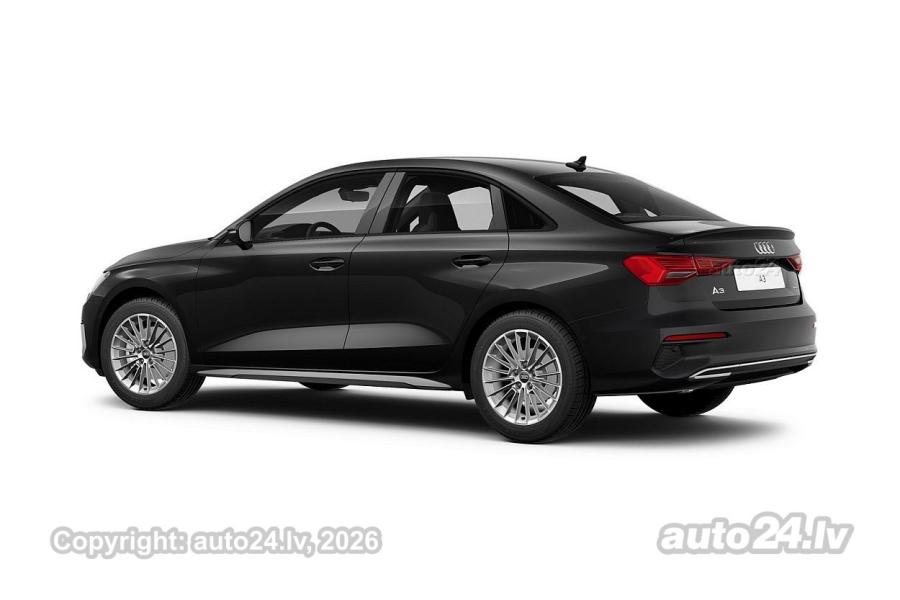 Black Audi A3 2023 in Tallinn, with an engine capacity of 2.00 L and mileage of 83 thousand km for 27995 €, photo 6 on AUTOMOTO.COM.LV