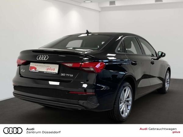 Black Audi A3 2024 in Kaunas, with an engine capacity of 1.00 L and mileage of 25 thousand km for 25387 €, photo 5 on AUTOMOTO.COM.LV