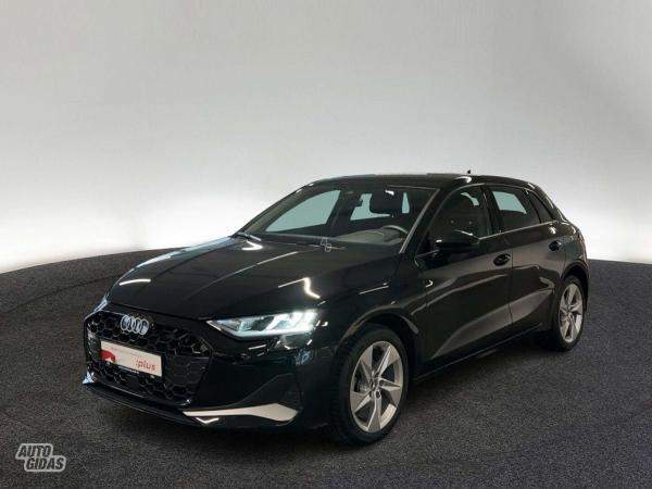 Melns Audi A3 2025 Kauņa, ar dzinēja tilpumu 1.50 L un nobraukumu 22 tūkst. km par 33124 €, foto 2 vietnē AUTOMOTO.COM.LV