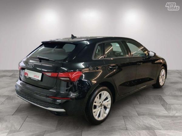 Black Audi A3 2025 in Kaunas, with an engine capacity of 1.50 L and mileage of 25 thousand km for 31009 €, photo 4 on AUTOMOTO.COM.LV