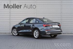Black Audi A3 2025 in Riga, with an engine capacity of 1.50 L and mileage of 16 thousand km for 30550 €, photo 4 on AUTOMOTO.COM.LV