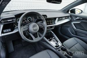 Black Audi A3 2025 in Riga, with an engine capacity of 1.50 L and mileage of 16 thousand km for 30550 €, photo 9 on AUTOMOTO.COM.LV
