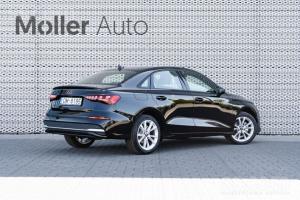 Black Audi A3 2026 in Riga, with an engine capacity of 1.50 L and mileage of 34 thousand km for 32900 €, photo 5 on AUTOMOTO.COM.LV