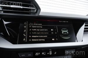 Black Audi A3 2026 in Riga, with an engine capacity of 1.50 L and mileage of 34 thousand km for 32900 €, photo 17 on AUTOMOTO.COM.LV