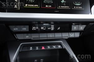 Black Audi A3 2026 in Riga, with an engine capacity of 1.50 L and mileage of 34 thousand km for 32900 €, photo 21 on AUTOMOTO.COM.LV