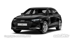 Melns Audi A3 2026 Tallina, ar dzinēja tilpumu 2.00 L un nobraukumu 29 tūkst. km par 29900 €, foto  vietnē AUTOMOTO.COM.LV