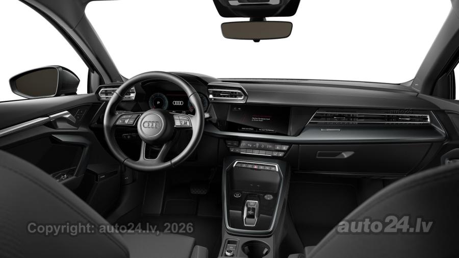 Melns Audi A3 2026 Tallina, ar dzinēja tilpumu 2.00 L un nobraukumu 29 tūkst. km par 29900 €, foto 8 vietnē AUTOMOTO.COM.LV