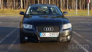 Black Audi A3 2005 in Riga, with an engine capacity of 2.00 L and mileage of 183 thousand km for 2700 €, photo 8 on AUTOMOTO.COM.LV