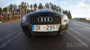 Black Audi A3 2005 in Riga, with an engine capacity of 2.00 L and mileage of 183 thousand km for 2700 €, photo 14 on AUTOMOTO.COM.LV