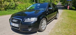 Melns Audi A3 2006 Rīga, ar dzinēja tilpumu 2.00 L un nobraukumu 293 tūkst. km par 2350 €, foto  vietnē AUTOMOTO.COM.LV