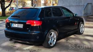 Black Audi A3 2007 in Riga, with an engine capacity of 1.60 L and mileage of 355 thousand km for 2200 €, photo 3 on AUTOMOTO.COM.LV