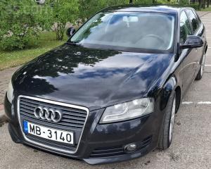 Melns Audi A3 2008 Balvi, ar dzinēja tilpumu 2.00 L un nobraukumu 239 tūkst. km par 3450 €, foto  vietnē AUTOMOTO.COM.LV