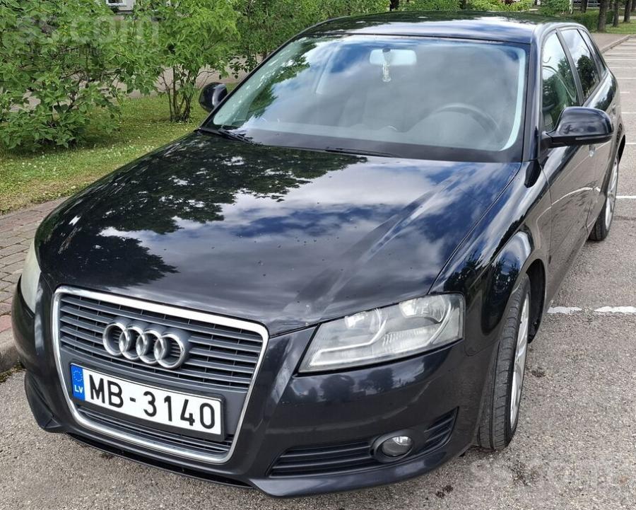 Melns Audi A3 2008 Balvi, ar dzinēja tilpumu 2.00 L un nobraukumu 239 tūkst. km par 3450 €, foto 1 vietnē AUTOMOTO.COM.LV
