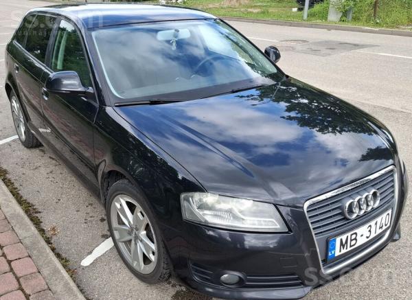 Melns Audi A3 2008 Balvi, ar dzinēja tilpumu 2.00 L un nobraukumu 239 tūkst. km par 3450 €, foto 2 vietnē AUTOMOTO.COM.LV