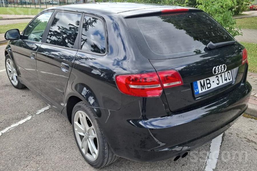 Melns Audi A3 2008 Balvi, ar dzinēja tilpumu 2.00 L un nobraukumu 239 tūkst. km par 3450 €, foto 4 vietnē AUTOMOTO.COM.LV