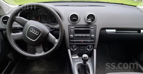 Melns Audi A3 2008 Balvi, ar dzinēja tilpumu 2.00 L un nobraukumu 239 tūkst. km par 3450 €, foto 4 vietnē AUTOMOTO.COM.LV