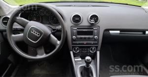 Melns Audi A3 2008 Balvi, ar dzinēja tilpumu 2.00 L un nobraukumu 239 tūkst. km par 3450 €, foto 5 vietnē AUTOMOTO.COM.LV