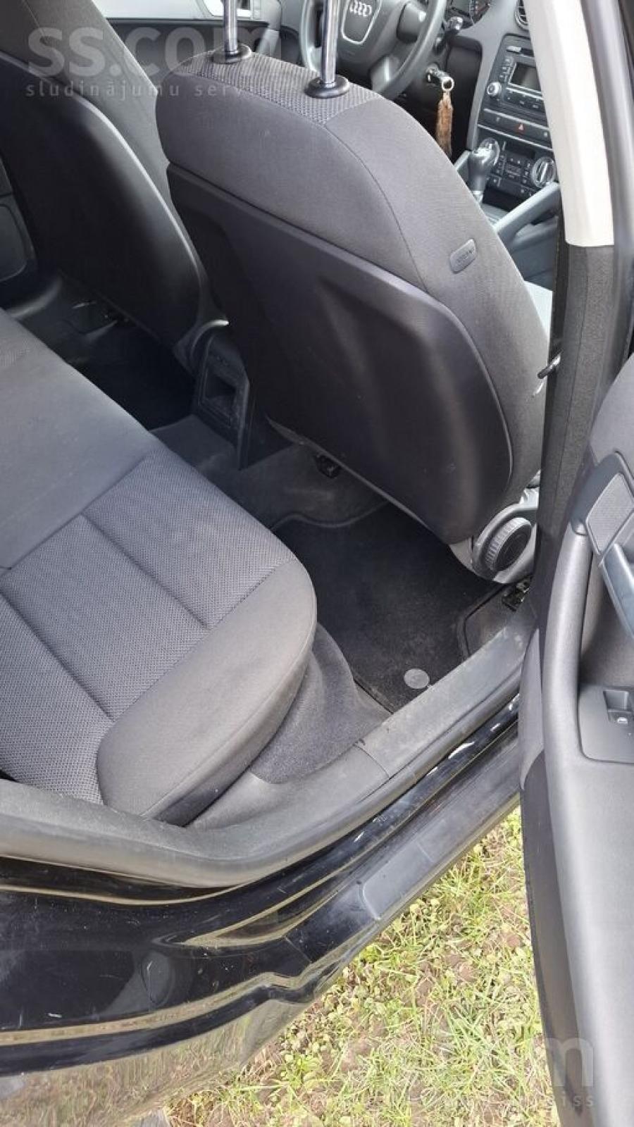 Melns Audi A3 2008 Balvi, ar dzinēja tilpumu 2.00 L un nobraukumu 239 tūkst. km par 3450 €, foto 10 vietnē AUTOMOTO.COM.LV