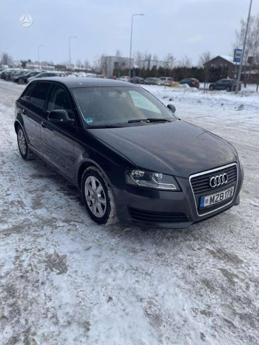 Black Audi A3 2009 in Siauliai, with an engine capacity of 1.80 L and mileage of 259 thousand km for 4500 €, photo 1 on AUTOMOTO.COM.LV
