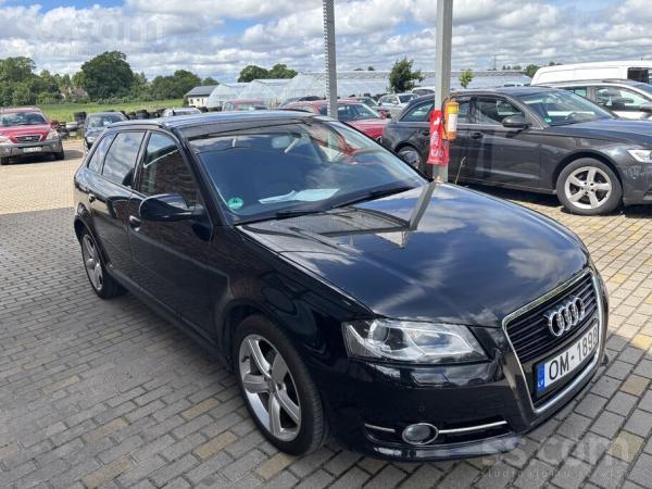 Black Audi A3 2010 in Talsi, with an engine capacity of 1.80 L and mileage of 254 thousand km for 5970 €, photo 6 on AUTOMOTO.COM.LV