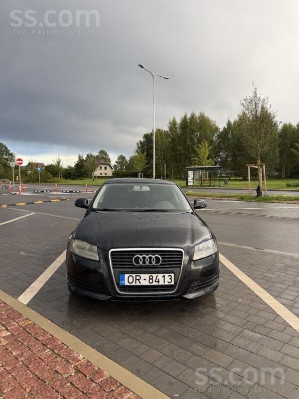 Ауди А3 2010 в Елгава на AUTOMOTO.COM.LV Черный Ауди А3 2010 в Елгава, объемом двигателя 1.60 л и пробегом 430 тыс. км за 4200 €, фото 1 на AUTOMOTO.COM.LV