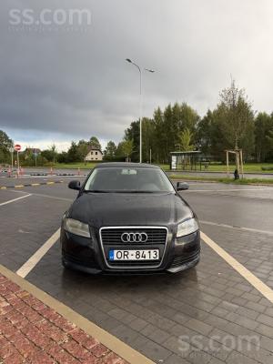 Black Audi A3 2010 in Jelgava, with an engine capacity of 1.60 L and mileage of 430 thousand km for 4200 €, photo  on AUTOMOTO.COM.LV