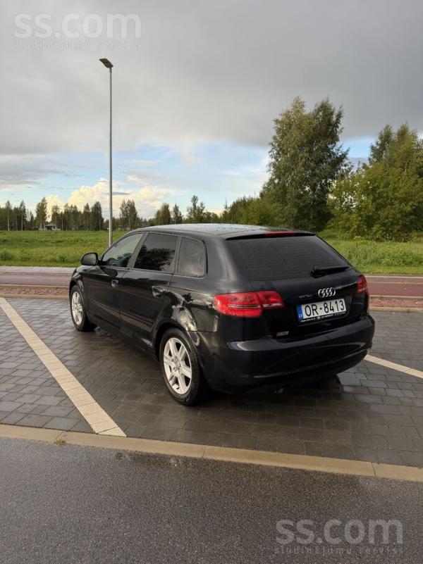 Ауди А3 2010 в Елгава на AUTOMOTO.COM.LV Черный Ауди А3 2010 в Елгава, объемом двигателя 1.60 л и пробегом 430 тыс. км за 4200 €, фото 6 на AUTOMOTO.COM.LV