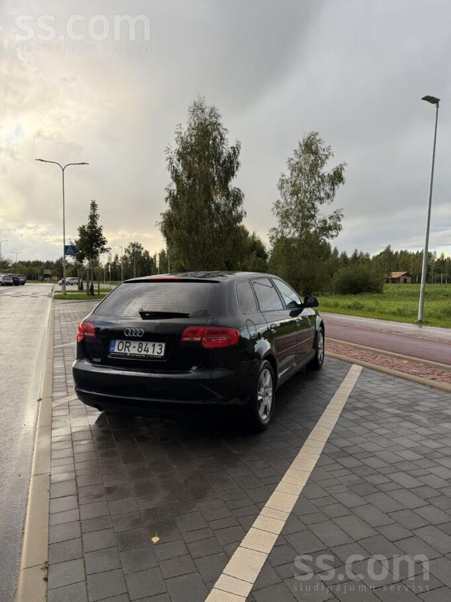 Melns Audi A3 2010 Jelgava, ar dzinēja tilpumu 1.60 L un nobraukumu 430 tūkst. km par 4200 €, foto 7 vietnē AUTOMOTO.COM.LV
