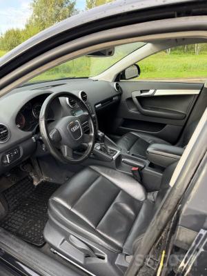 Melns Audi A3 2010 Jelgava, ar dzinēja tilpumu 1.60 L un nobraukumu 430 tūkst. km par 4200 €, foto 8 vietnē AUTOMOTO.COM.LV
