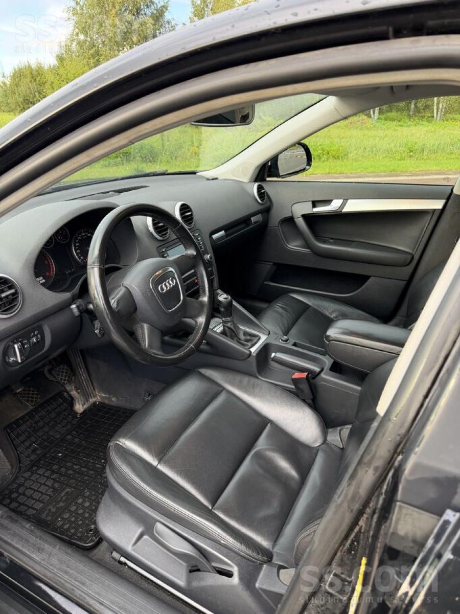 Melns Audi A3 2010 Jelgava, ar dzinēja tilpumu 1.60 L un nobraukumu 430 tūkst. km par 4200 €, foto 8 vietnē AUTOMOTO.COM.LV
