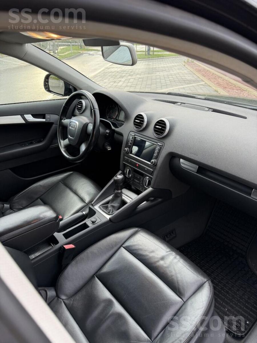 Melns Audi A3 2010 Jelgava, ar dzinēja tilpumu 1.60 L un nobraukumu 430 tūkst. km par 4200 €, foto 9 vietnē AUTOMOTO.COM.LV