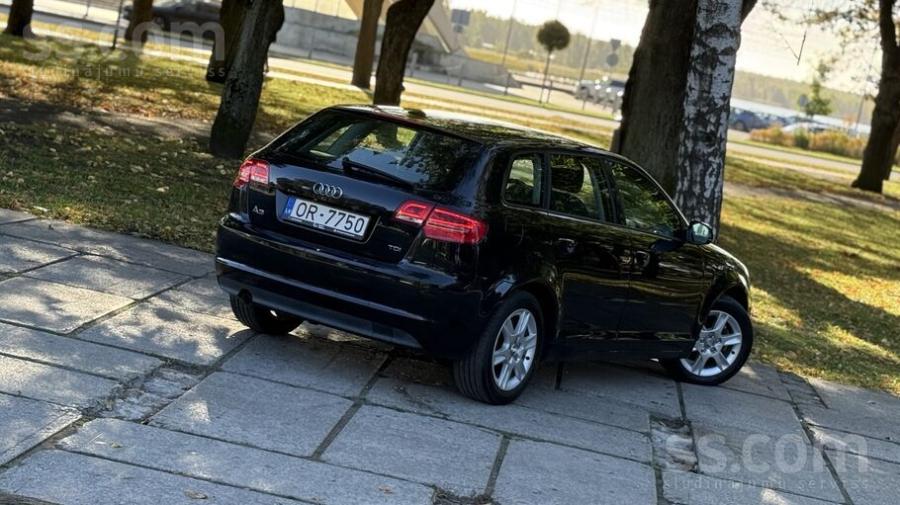 Melns Audi A3 2011 Jūrmala, ar dzinēja tilpumu 2.00 L un nobraukumu 0 tūkst. km par 5950 €, foto 14 vietnē AUTOMOTO.COM.LV