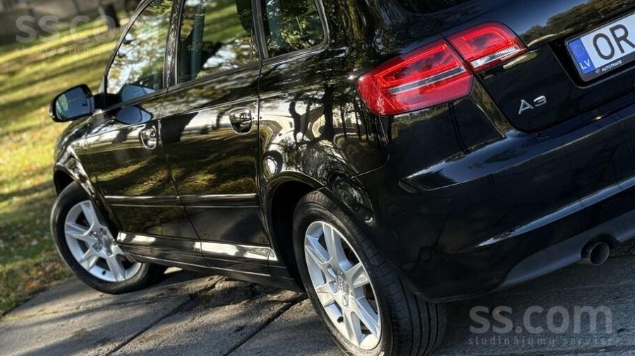 Melns Audi A3 2011 Jūrmala, ar dzinēja tilpumu 2.00 L un nobraukumu 0 tūkst. km par 5950 €, foto 16 vietnē AUTOMOTO.COM.LV