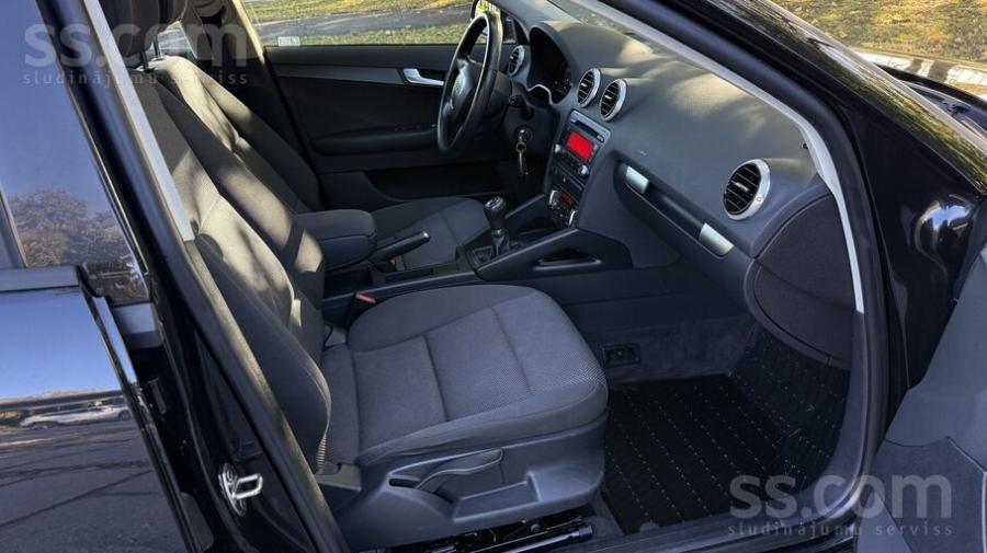 Melns Audi A3 2011 Jūrmala, ar dzinēja tilpumu 2.00 L un nobraukumu 0 tūkst. km par 5950 €, foto 18 vietnē AUTOMOTO.COM.LV