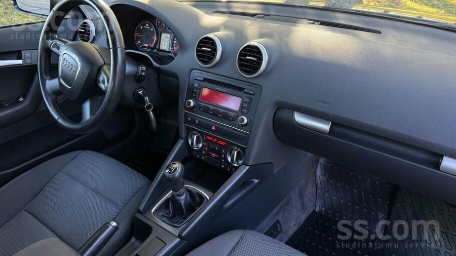 Melns Audi A3 2011 Jūrmala, ar dzinēja tilpumu 2.00 L un nobraukumu 0 tūkst. km par 5950 €, foto 20 vietnē AUTOMOTO.COM.LV