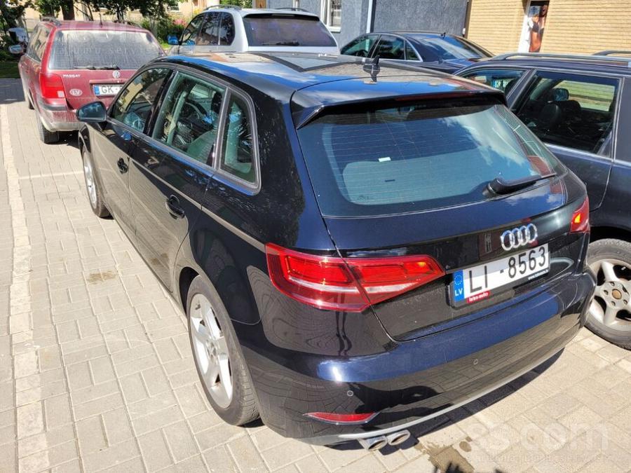 Melns Audi A3 2018 Rēzekne, ar dzinēja tilpumu 2.00 L un nobraukumu 210 tūkst. km par 14800 €, foto 2 vietnē AUTOMOTO.COM.LV