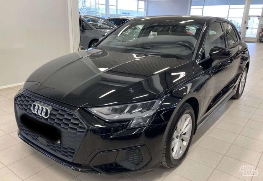 Melns Audi A3 2022 Kauņa, ar dzinēja tilpumu 1.50 L un nobraukumu 36 tūkst. km par 25260 €, foto 2 vietnē AUTOMOTO.COM.LV