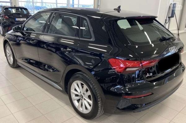 Melns Audi A3 2022 Kauņa, ar dzinēja tilpumu 1.50 L un nobraukumu 36 tūkst. km par 25260 €, foto 3 vietnē AUTOMOTO.COM.LV
