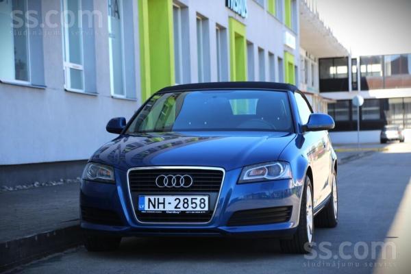 Blue Audi A3 2008 in Riga, with an engine capacity of 1.80 L and mileage of 211 thousand km for 5495 €, photo 1 on AUTOMOTO.COM.LV