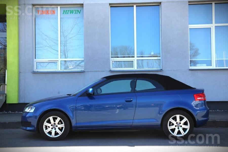 Blue Audi A3 2008 in Riga, with an engine capacity of 1.80 L and mileage of 211 thousand km for 5495 €, photo 3 on AUTOMOTO.COM.LV