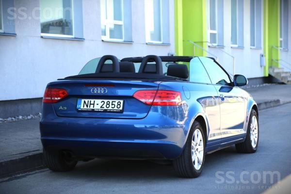 Blue Audi A3 2008 in Riga, with an engine capacity of 1.80 L and mileage of 211 thousand km for 5495 €, photo 6 on AUTOMOTO.COM.LV